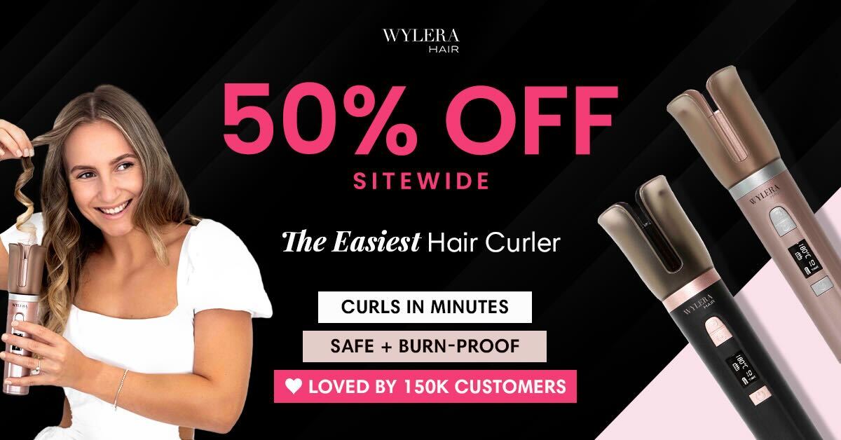 Wylera Hair™️ The Easiest Automated Hair Curler Ever
